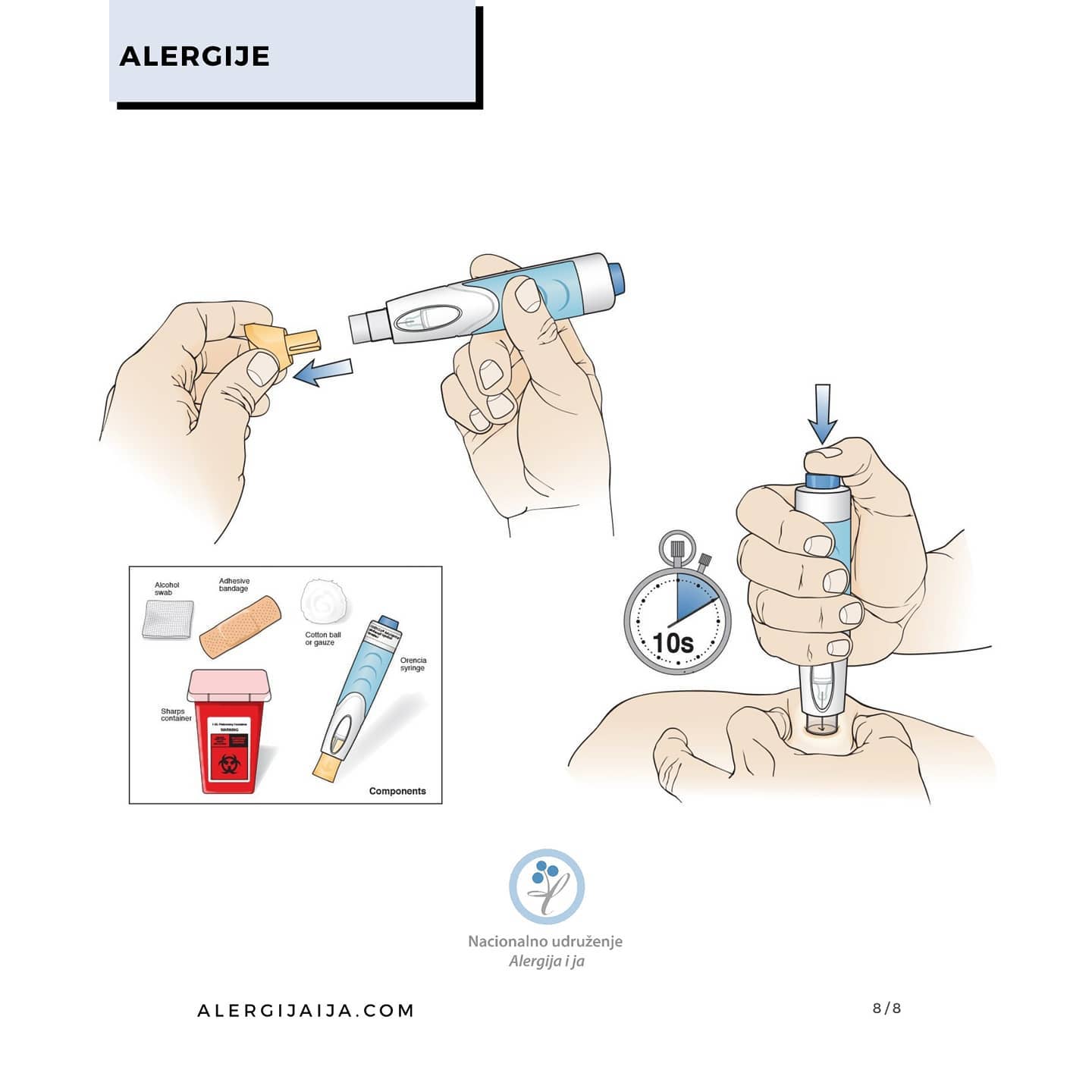 Kako pomoći osobi u toku anafilaktičkog šoka? - Alergija i ja