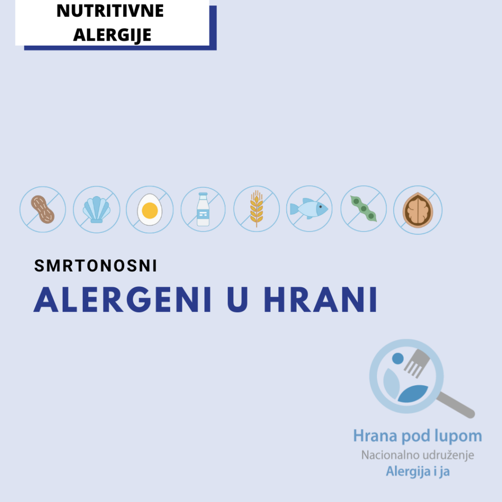 Da li ste znali da postoje smrtonosni alergeni u hrani? - Alergija i ja